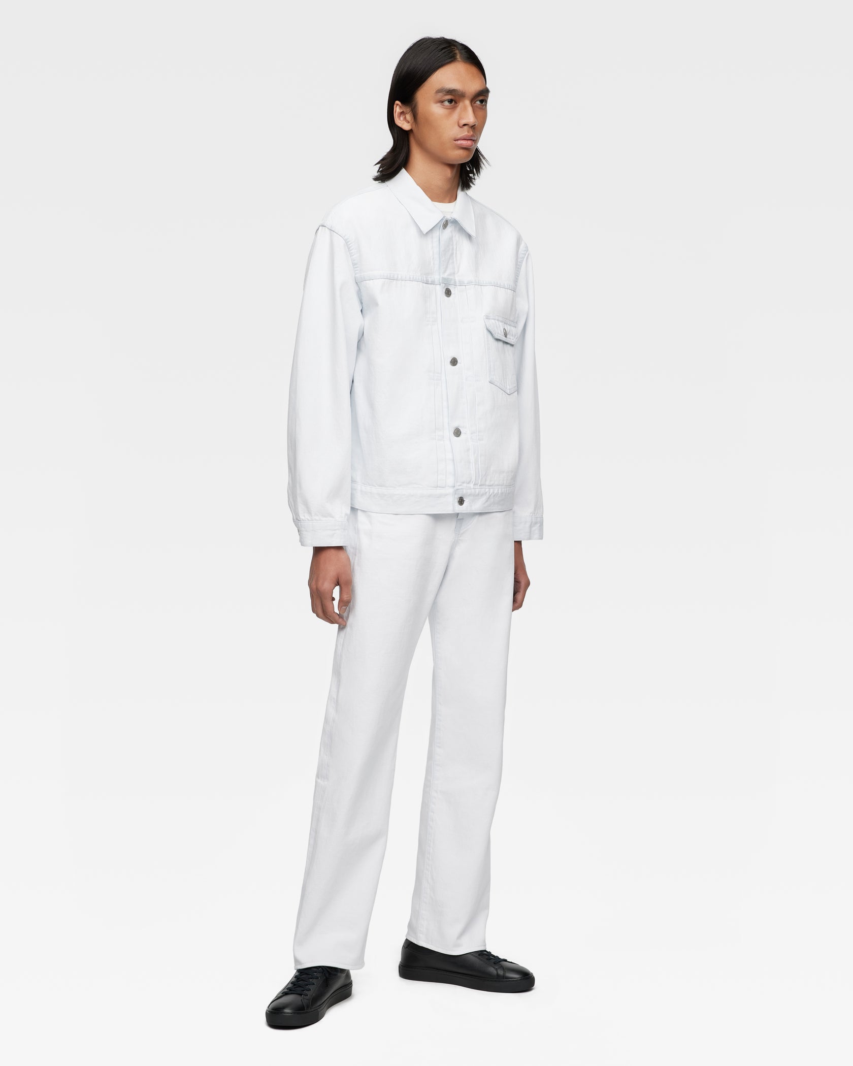 #001 DENIM JACKET - HIGH FADE BLUE – MOMOTARO JEANS